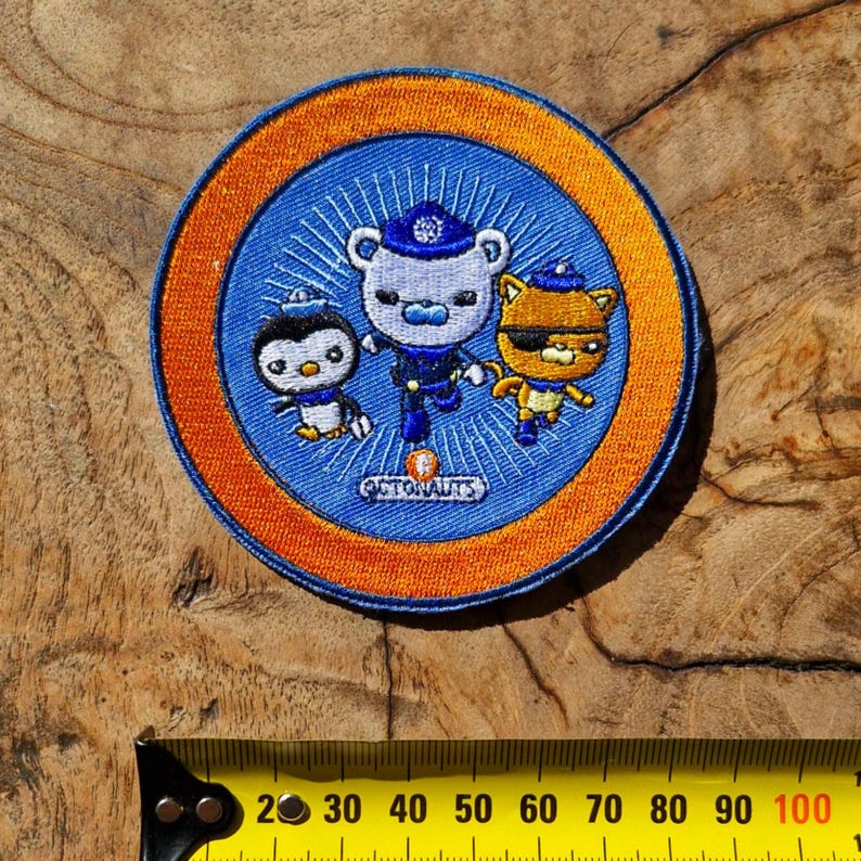 Octonauts, ABC Kids Cartoon, TV Iron on Embroidery Patch - Etsy