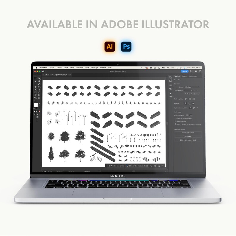 Isometric Urban Architecture Pack for Illustrator, Vector Illustration ...