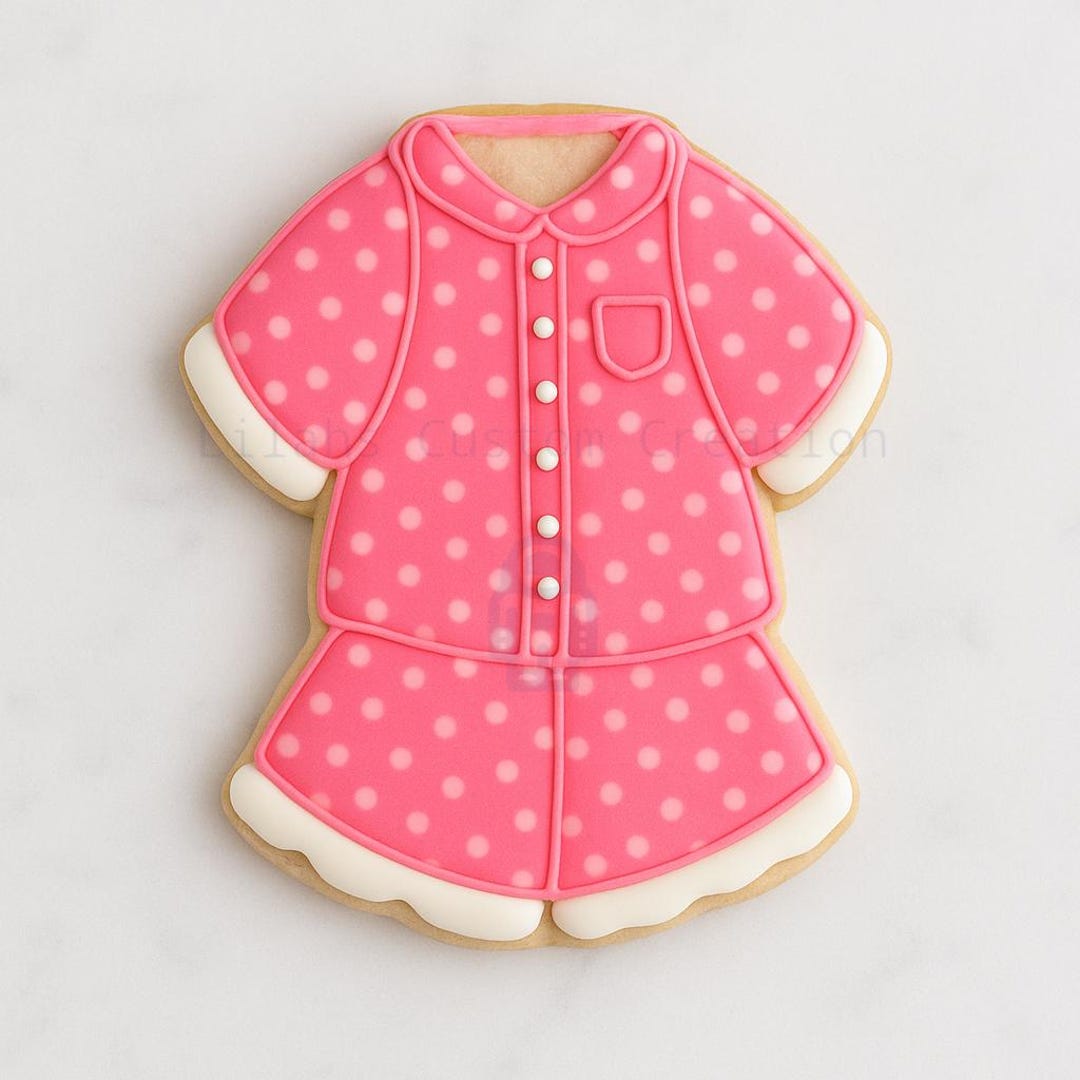 Pajama Cookie Cutter: Custom Sleepover Party Treat - Etsy