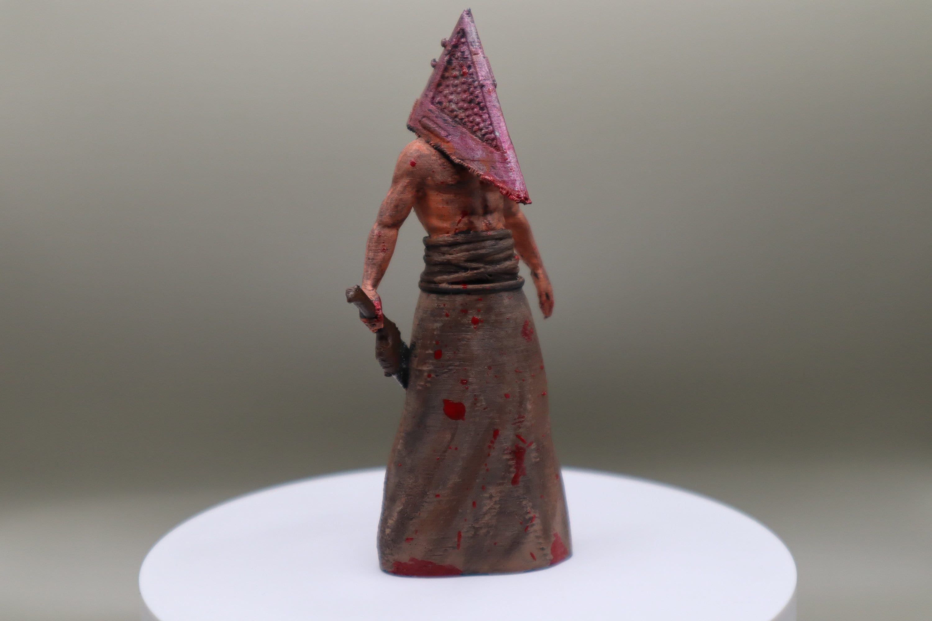 Pyramid Head Figure 3D Printed and Hand Painted - Etsy