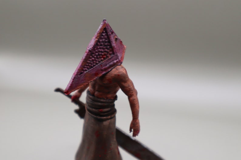 Pyramid Head Figure 3D Printed and Hand Painted - Etsy