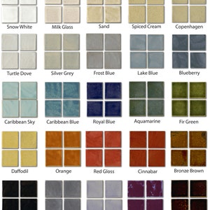 Handmade 4x4 Ceramic Trillium Tile Comes With a Hanger on the Back ...