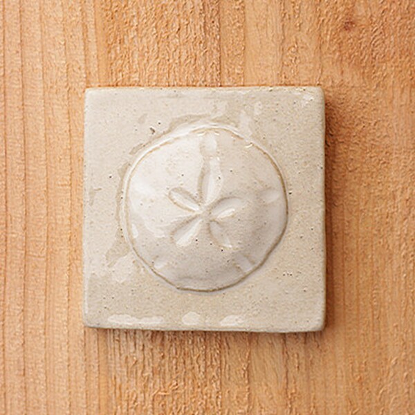 Ceramic Sand Dollar Tiles - Etsy