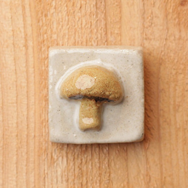 Mushroom Tile - Etsy