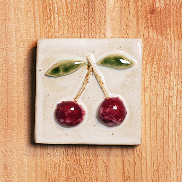 Ceramic Cherries - Etsy