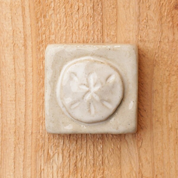 Ceramic Sand Dollar Tiles - Etsy