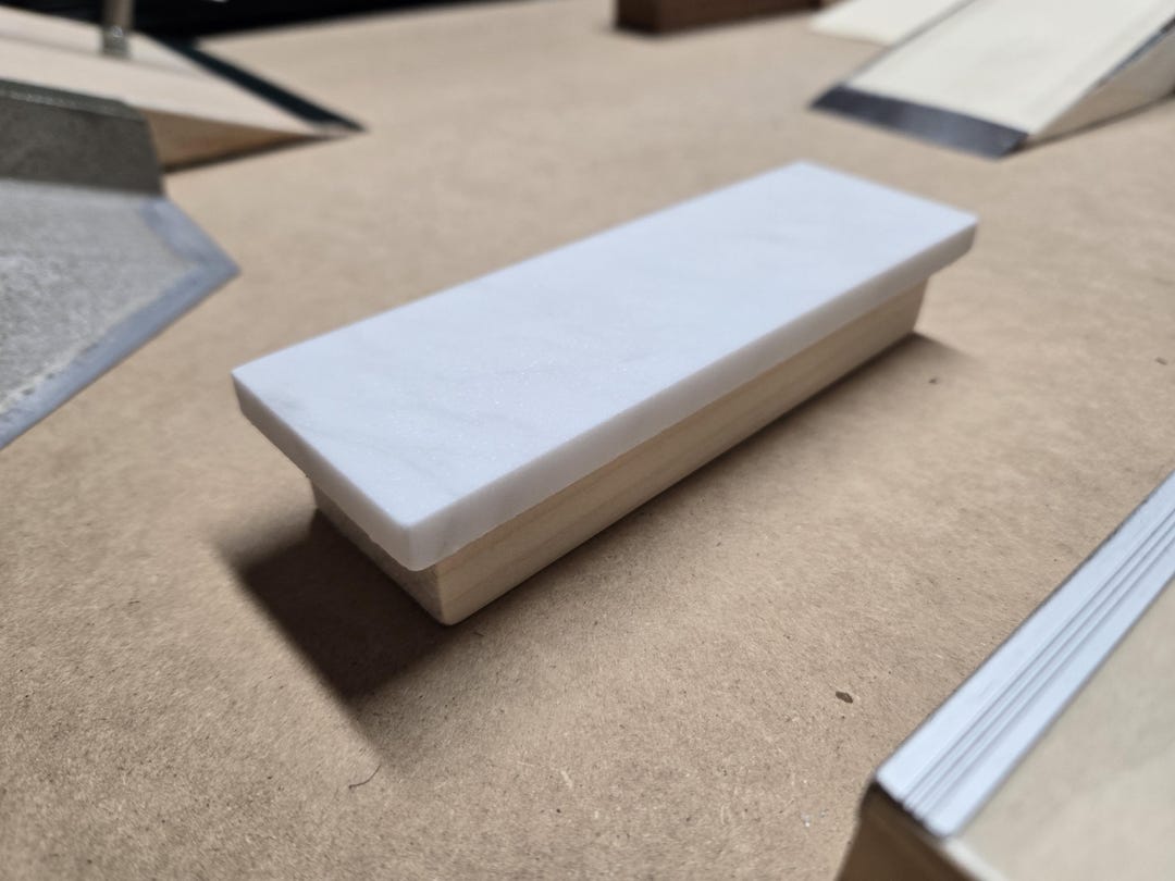 Fingerboard Marble Ledge & Pine Wood Obstacle 2 X 6 Inch - Etsy