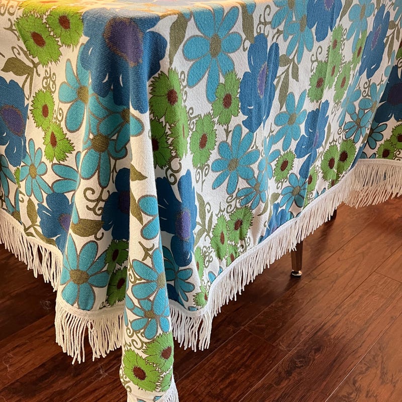 Vintage Tablecloths - Etsy