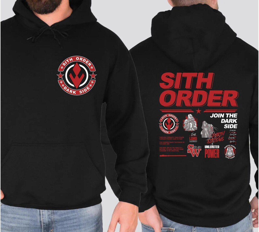 Star Wars Sith Dark Order Sweater, Revenge of the Sith Hoodie, Chosen ...