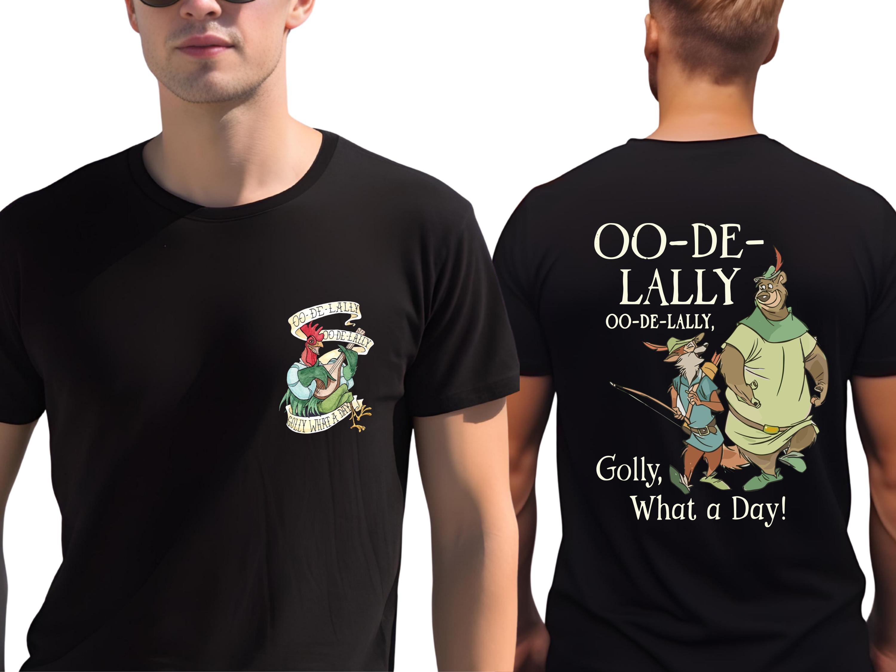 Disney Oo-de-lally Robin Hood Little John Allan-a-dale Tee, Golly What ...