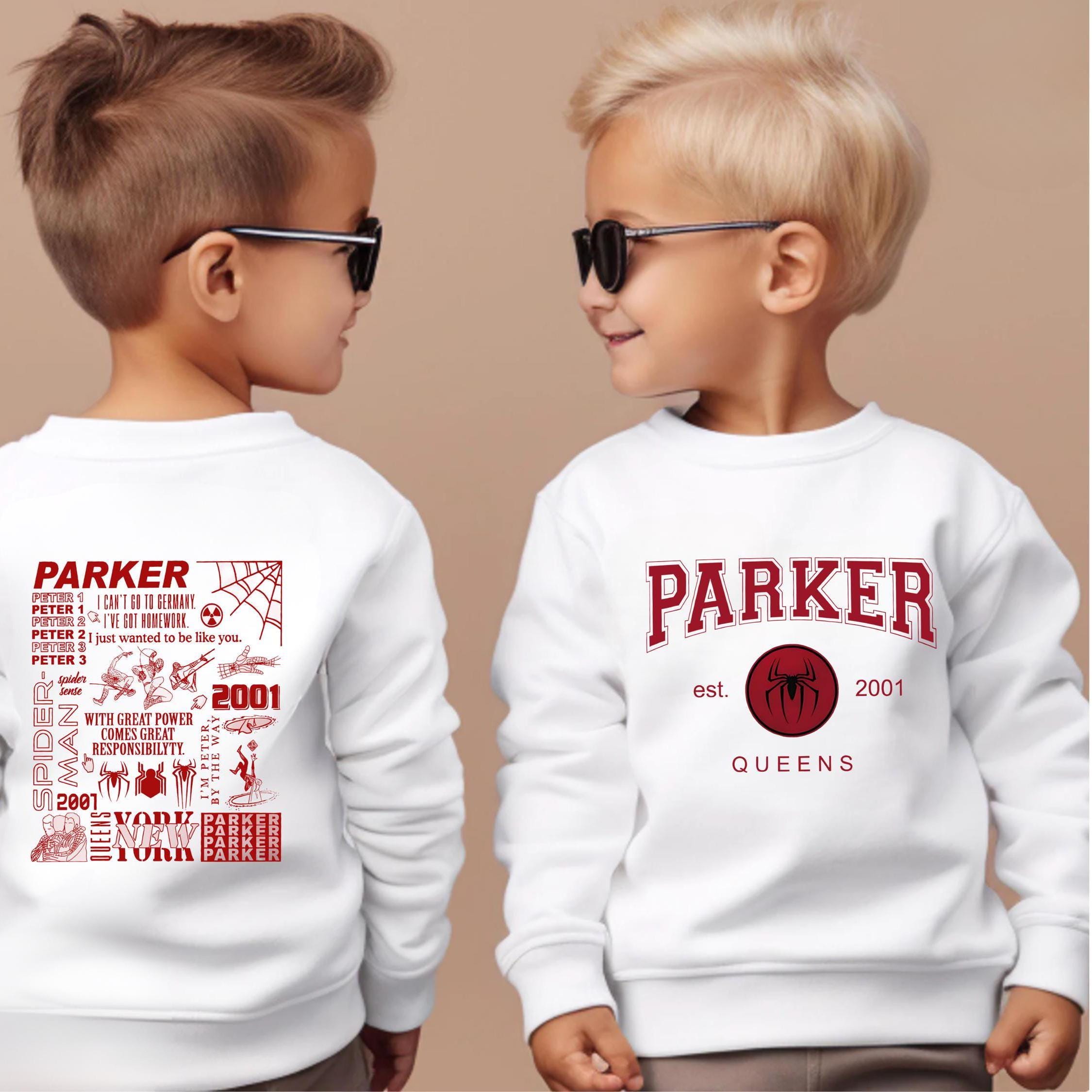 Peter Parker Queens Sweater, Spiderman Hoodie, Marvel Avengers ...