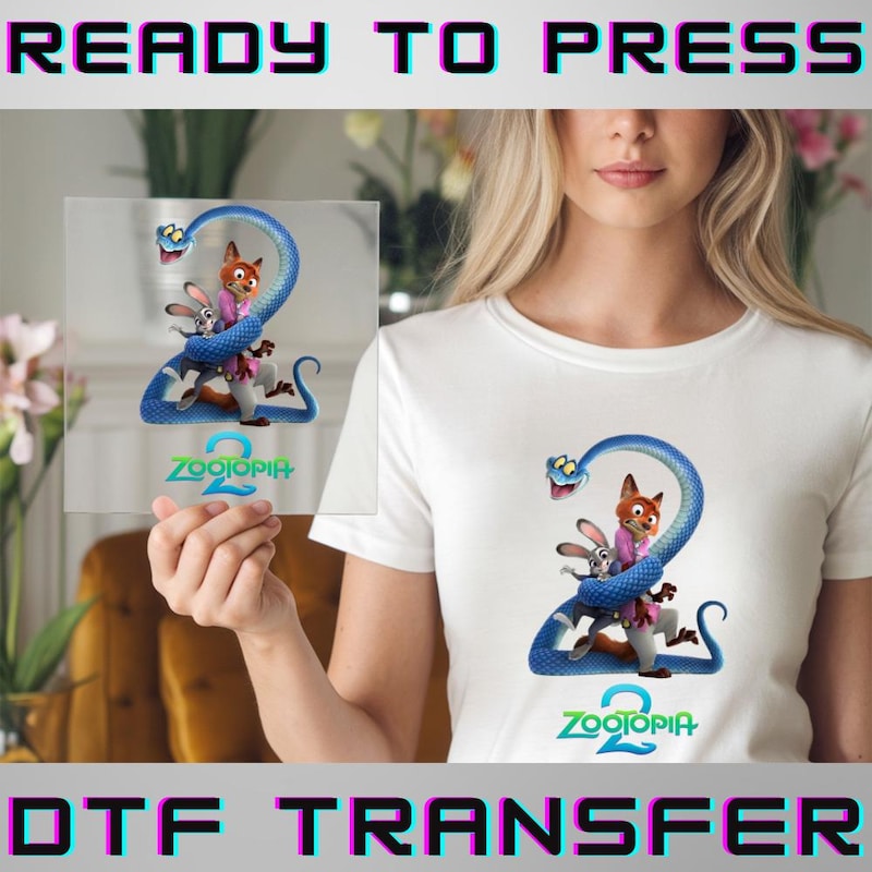 Zootopia Heat Transfer - Etsy