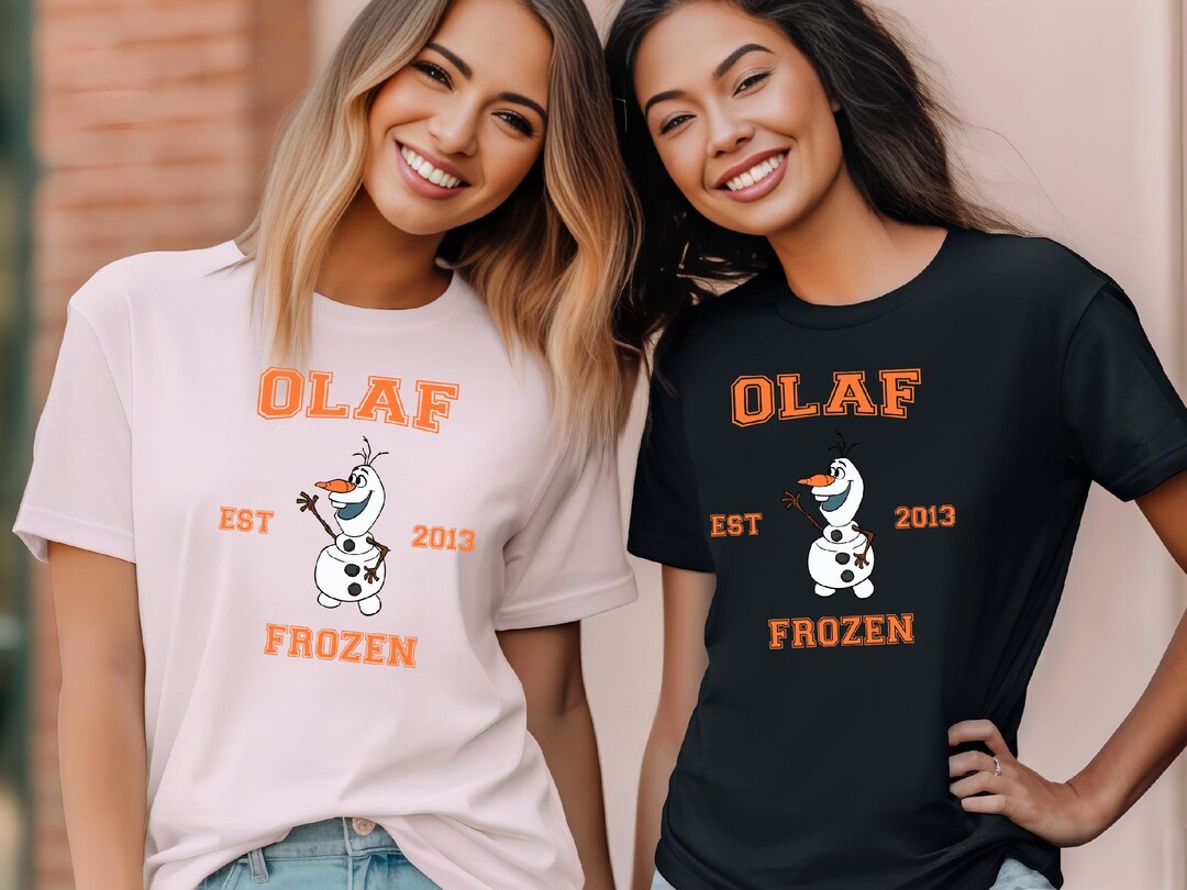 Retro Disney Frozen Olaf Est 2013 Tshirt,funny Olaf Gift Shirt,disney ...