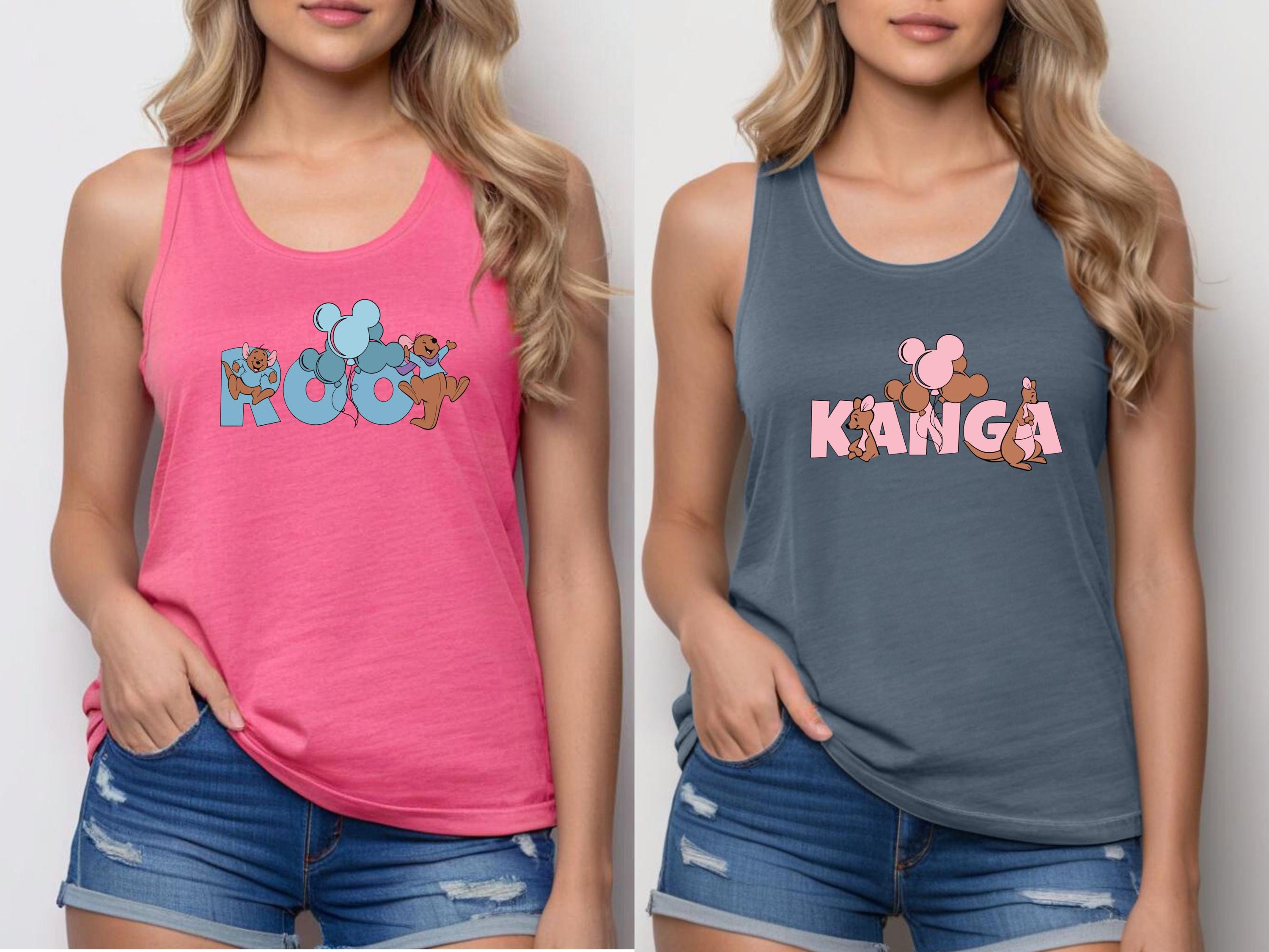 Winnie the Pooh and Friends Racerback Tank, Matching Pooh Tigger Piglet ...