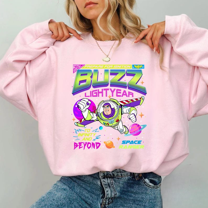 Buzz Lightyear Space Ranger Sweater, Toy Story Buzz Hoodie, Boys Buzz ...