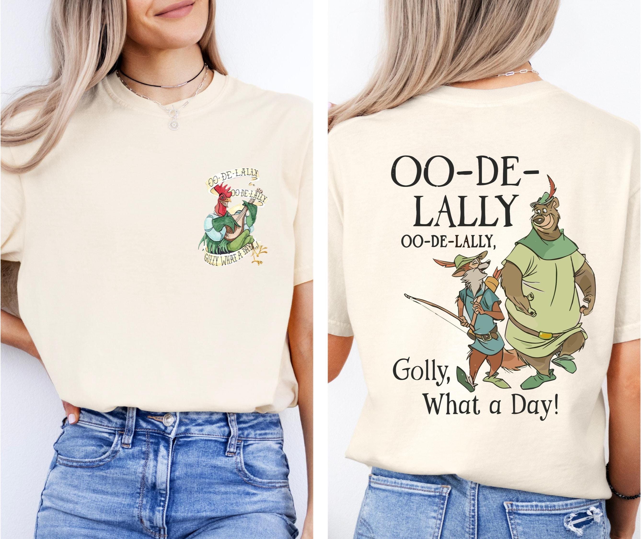 Disney Oo-de-lally Robin Hood Little John Allan-a-dale Tee, Golly What ...