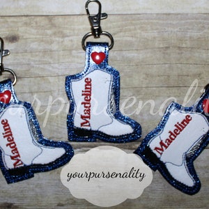 Drill Team Key Fob, Drill Boot, Bag Tag, Key Chain, Dance Drill, Dance ...