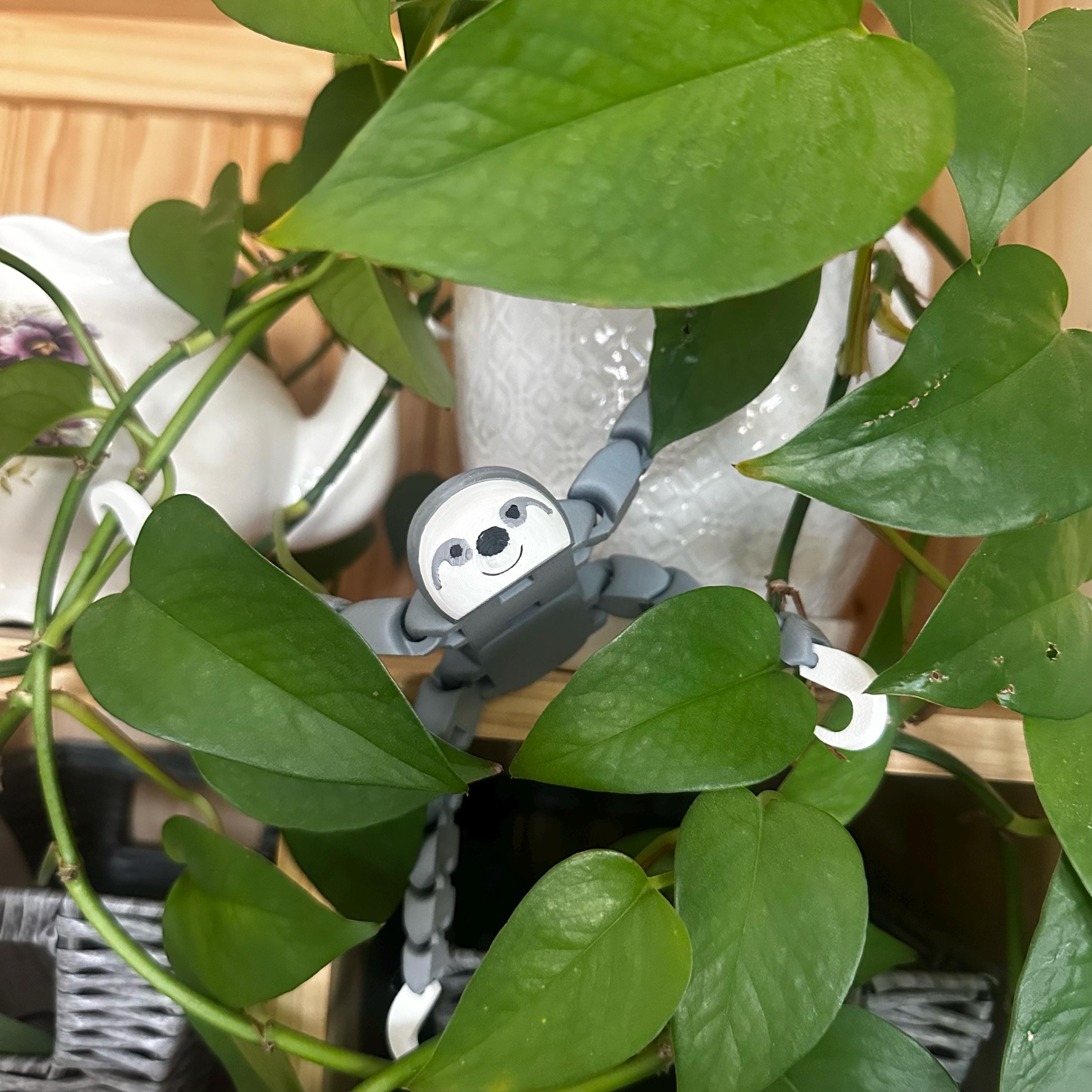 3d Printed Adorable Articulated Sloth Toy - Great Gift for Sloth Lovers ...