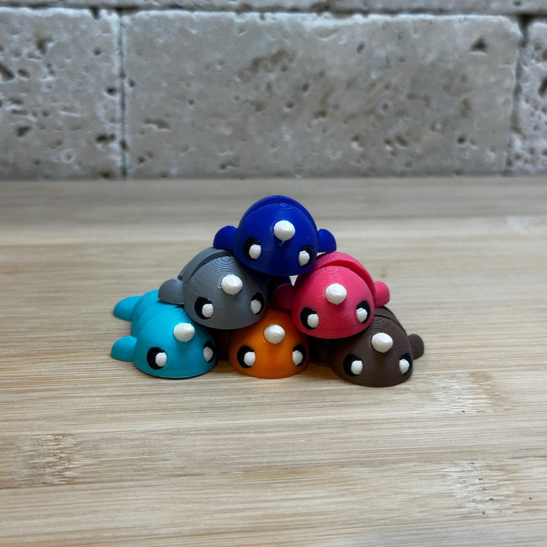 Cute 3d Printed Articulating Narwhal- Perfect for Desk Decorations ...