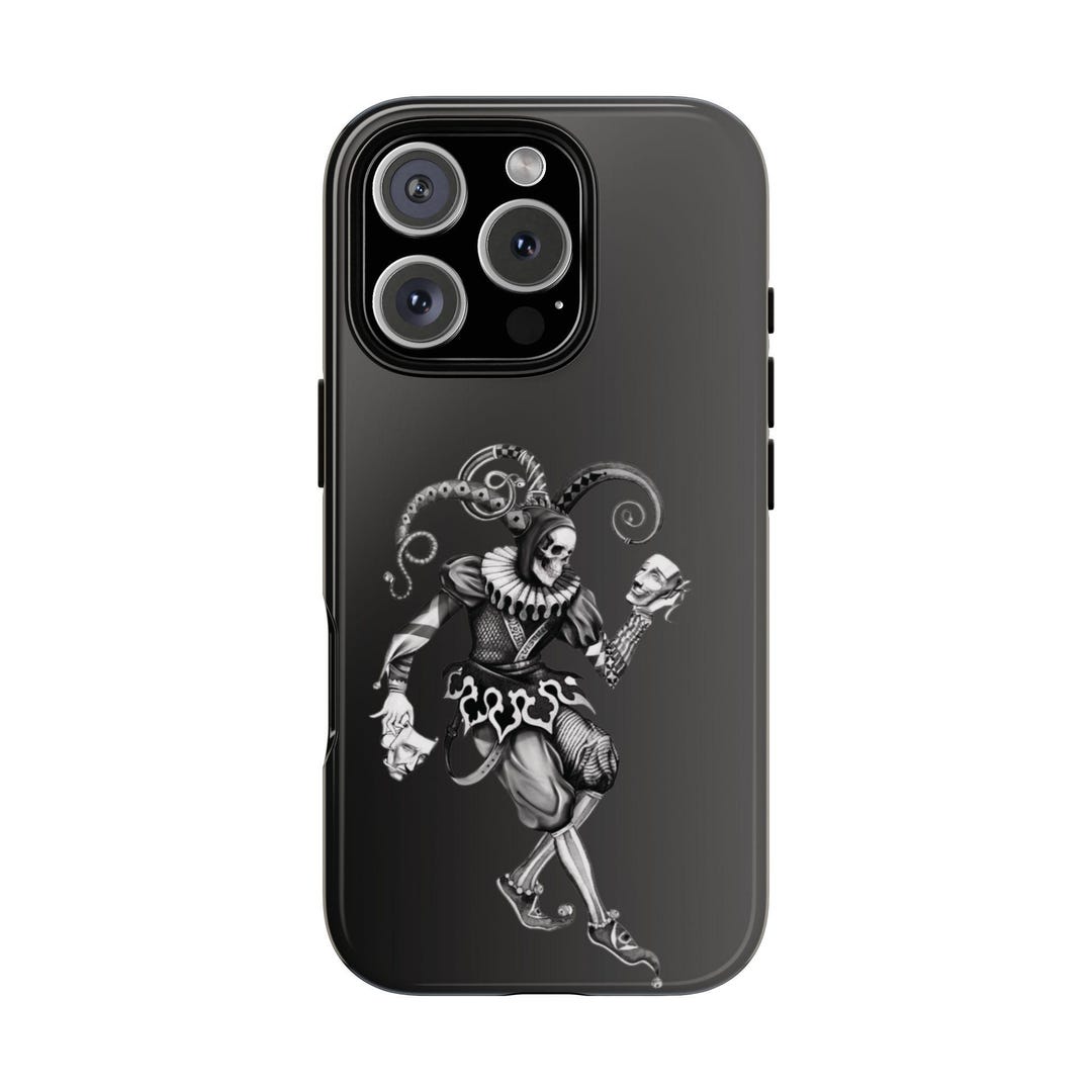 Gothic Jester Phone Case: Dual Layer Tough Phone Cover - Etsy