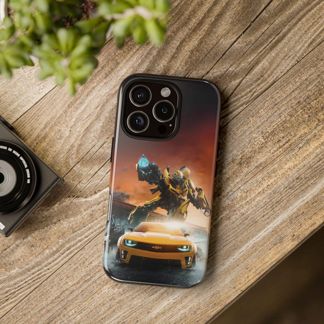 Bumblebee Transformers Tough Phone Cases for iPhone 16, 15, 14 ,13, 12 ...