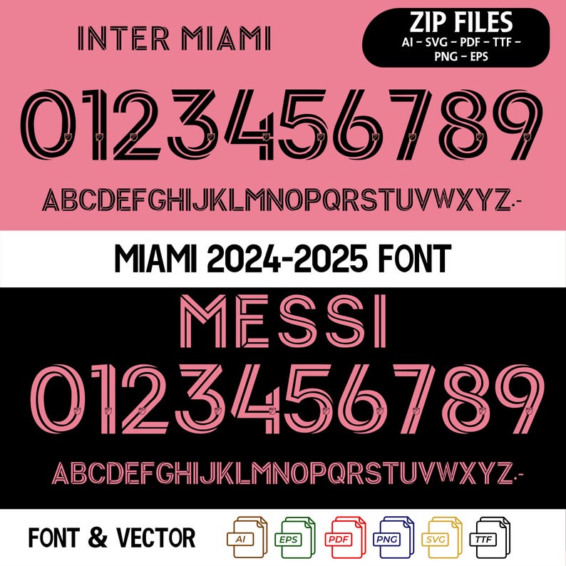 Miami 2024-2025 Jersey Vector Police. Vector Designs in Svg, Ai, Pdf ...