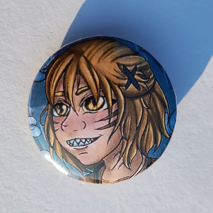 Shark Bait Dorian Dating Sim 1.25 Buttons Tiggy Rhin GW Lee - Etsy