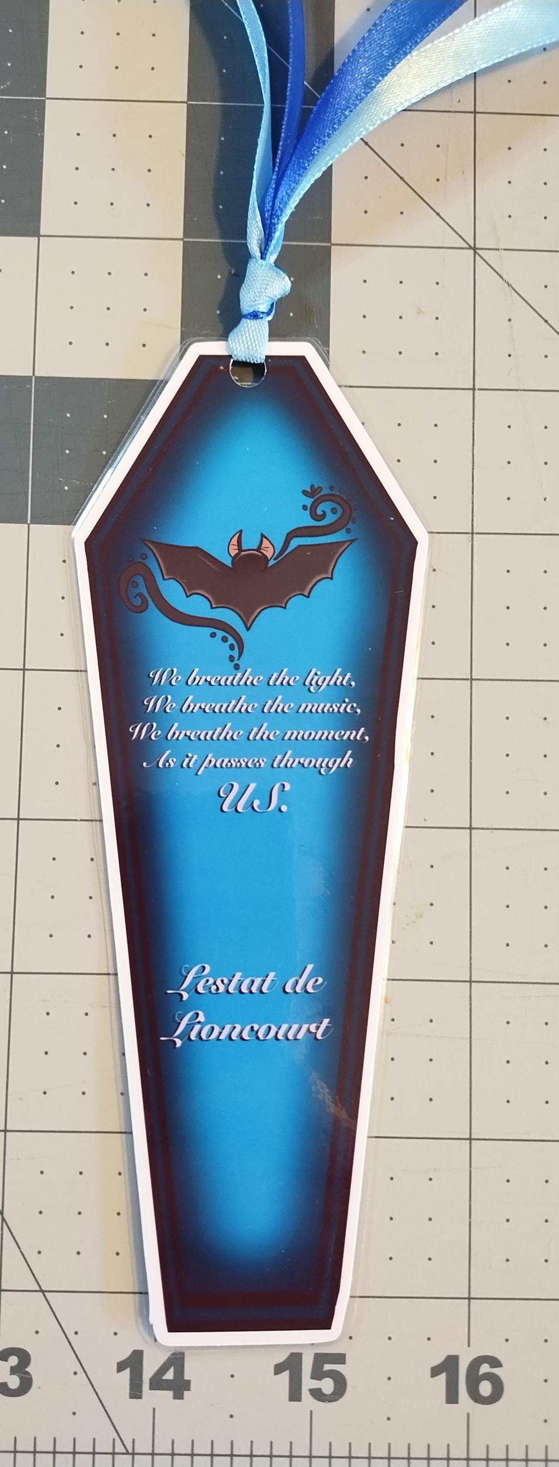 Vampire Inspired Bookmarks Lestate Louis Dracula 6inch Bookmarks With ...