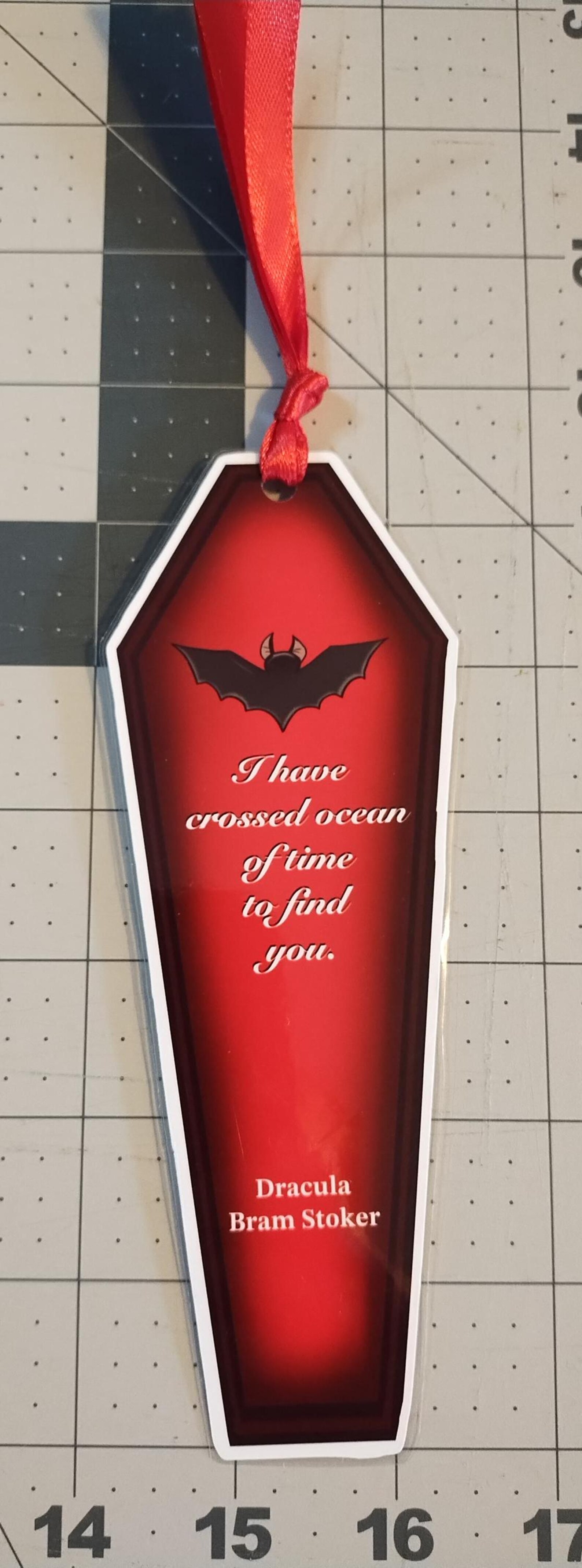 Vampire Inspired Bookmarks Lestate Louis Dracula 6inch Bookmarks With ...