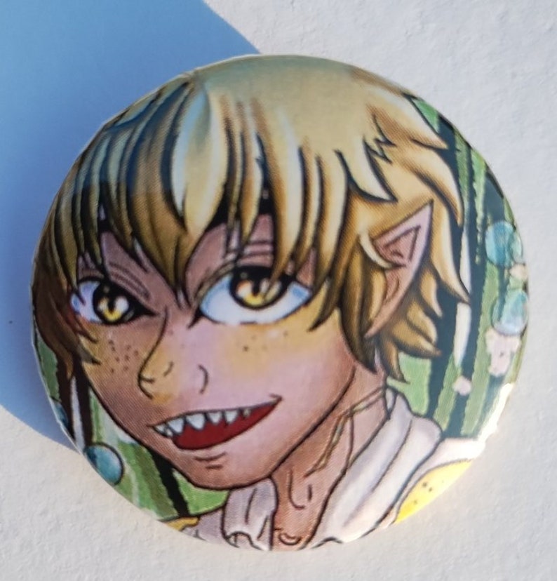 Shark Bait Dorian Dating Sim 1.25 Buttons Tiggy Rhin GW Lee - Etsy