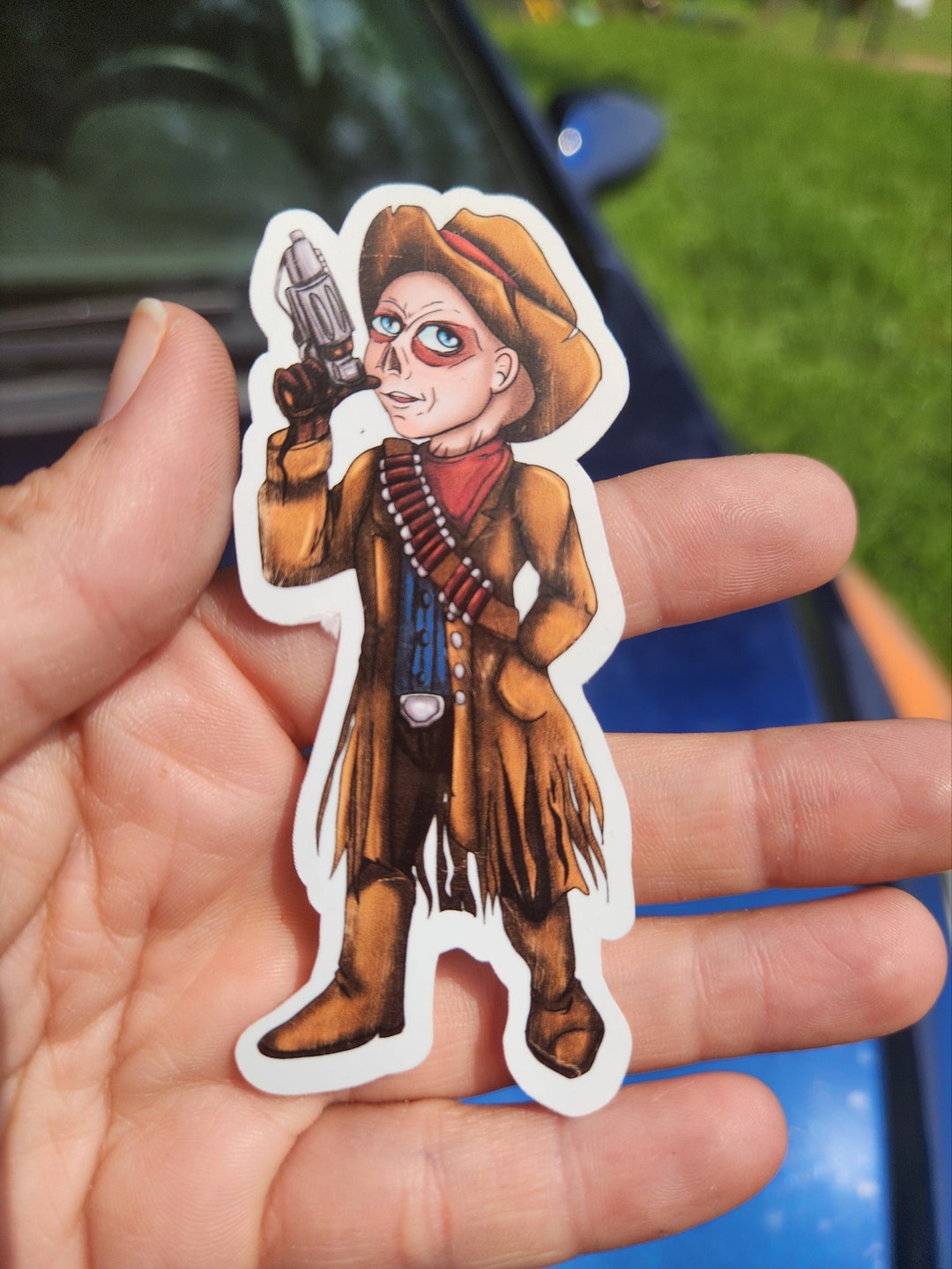 Fall Out - Cooper Howard Sticker - Etsy