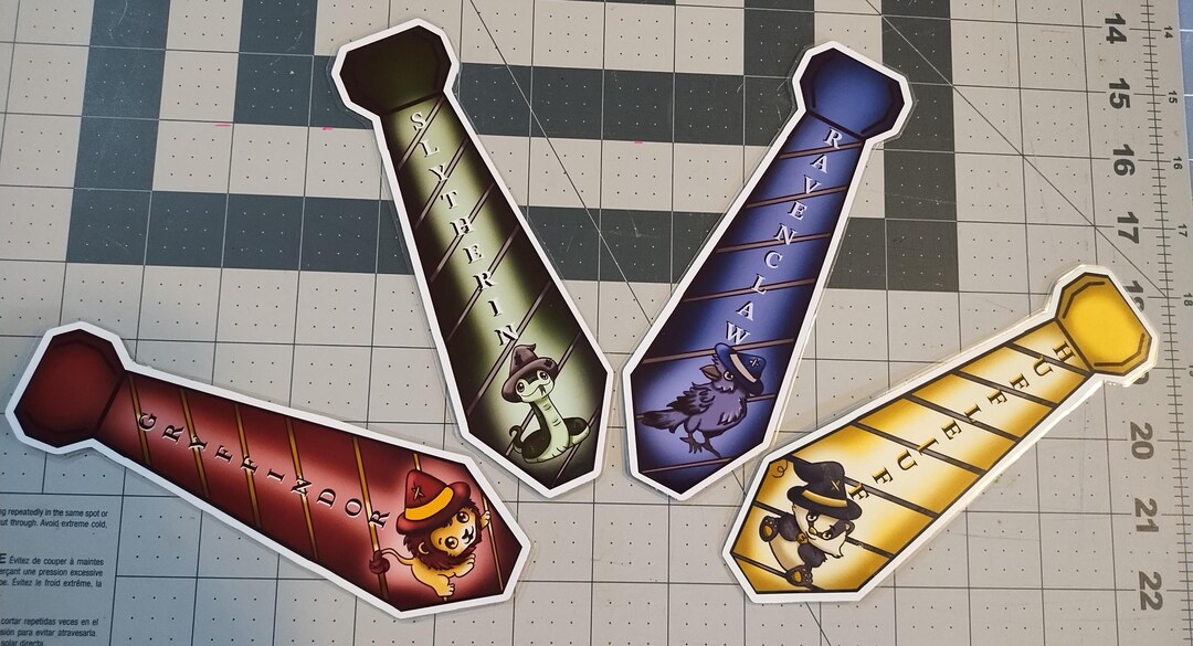 Wizardry House Mascot Bookmarks 6inchs Fan Slytherin Ravencalw ...