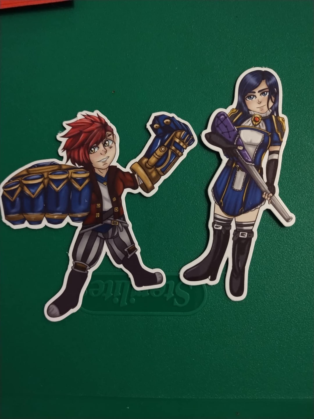 Vi and Caithlyn Fan Art Stickers Arcane Lesbian Fun Vinyl Stickers - Etsy