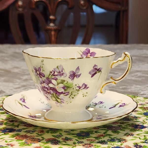 Hammersley Victorian Violets - Etsy