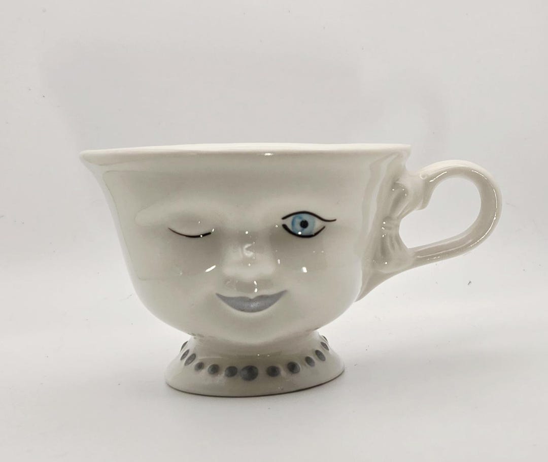 Teacup - Bailey’s Irish Cream Winking Girl Face Signed Coffee/tea Cup ...
