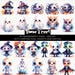 Watercolor Halloween Clipart | Cute Ghost, Cat, Skeleton (29 PNG ...