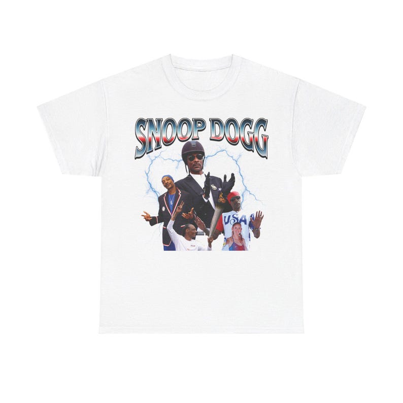Snoop Dogg Olympics Bootleg Lightning Rap T Shirt - Etsy