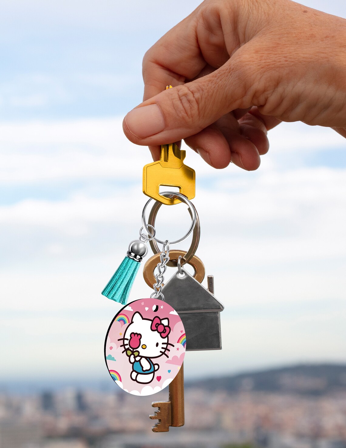 Custom MDF Keychain - Circular Keychain - Rectangular Keychain - Square ...