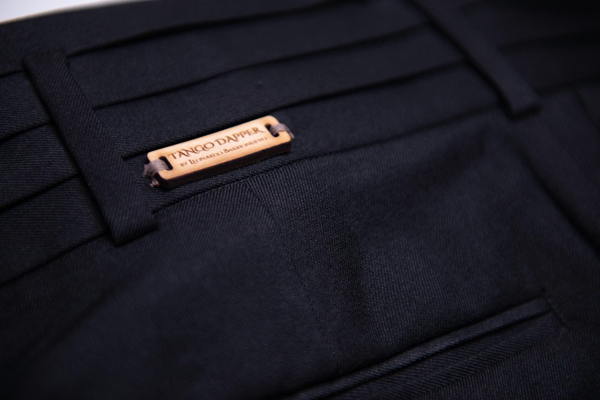 BLACK - Argentine Tango Suit for Men. - Etsy