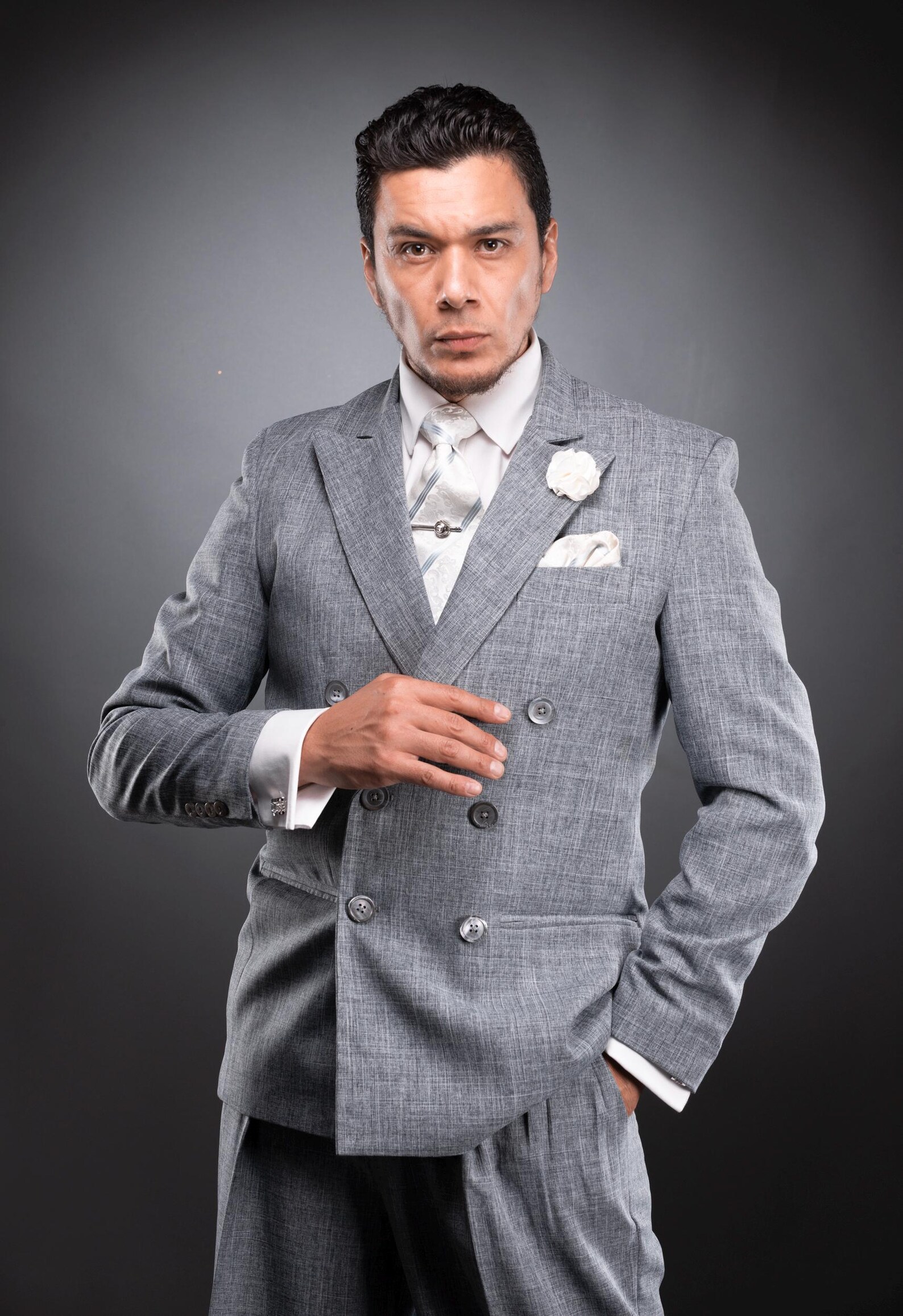 LIGHT GRAY - Argentine Tango Suit for Men. - Etsy