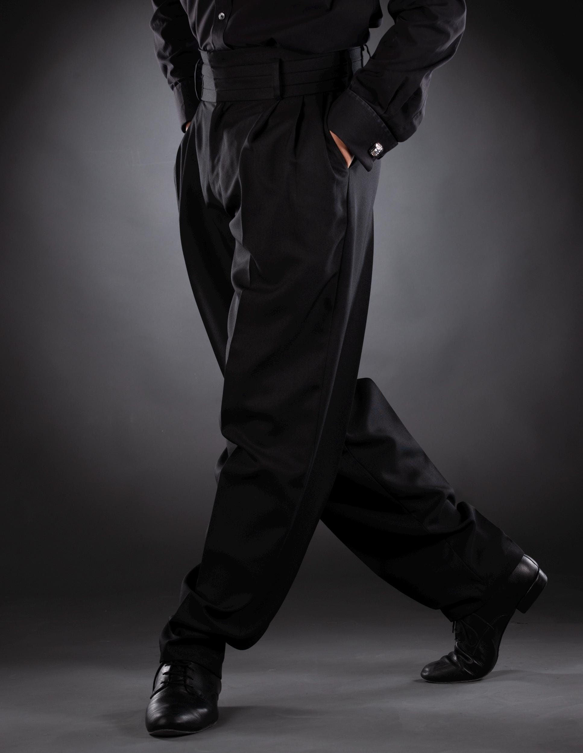 BLACK - Argentine Tango Suit for Men. - Etsy