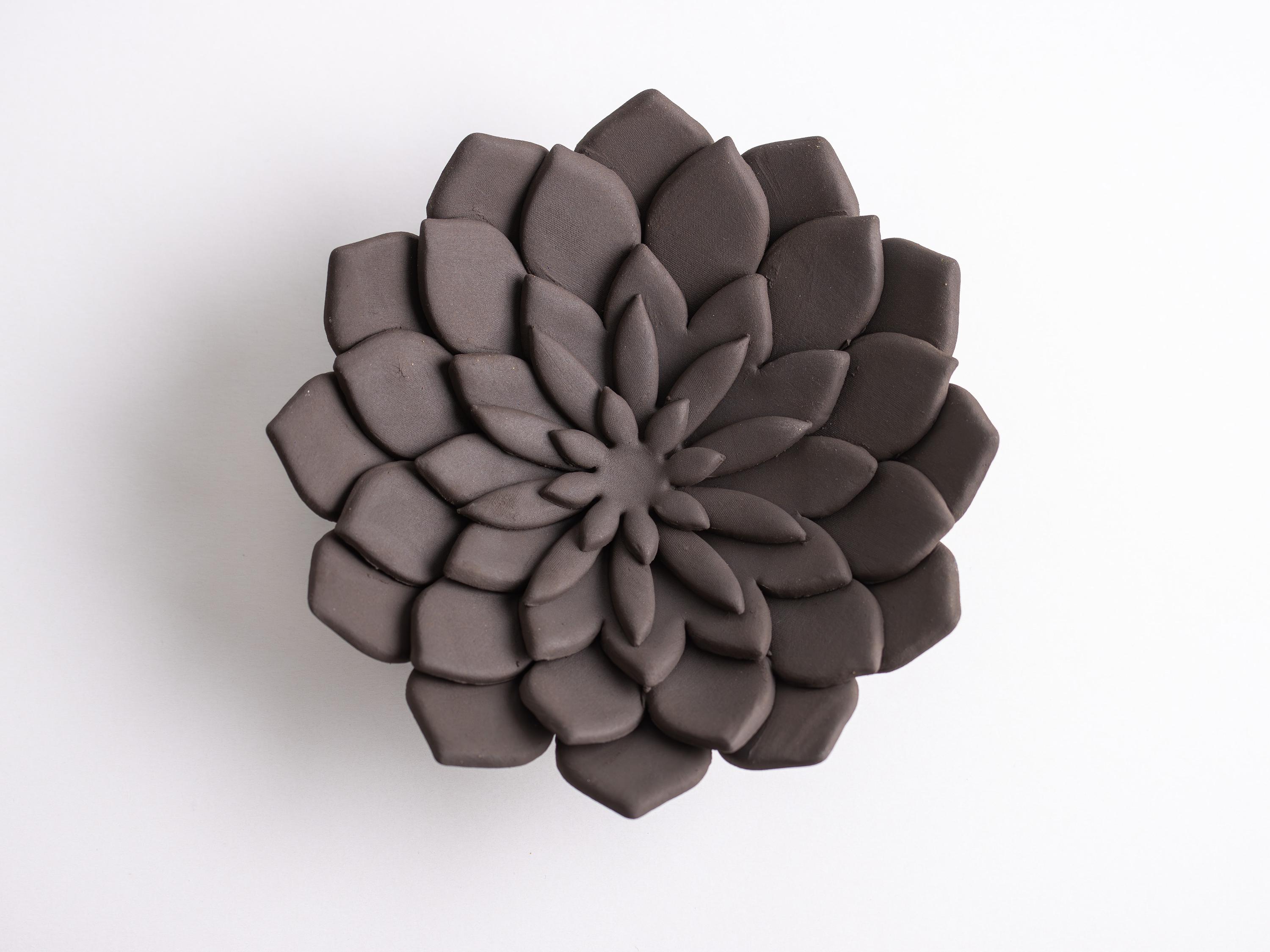 Extra Large Ceramic Floral Wall Art Handmade Pottery Flower Wall ...