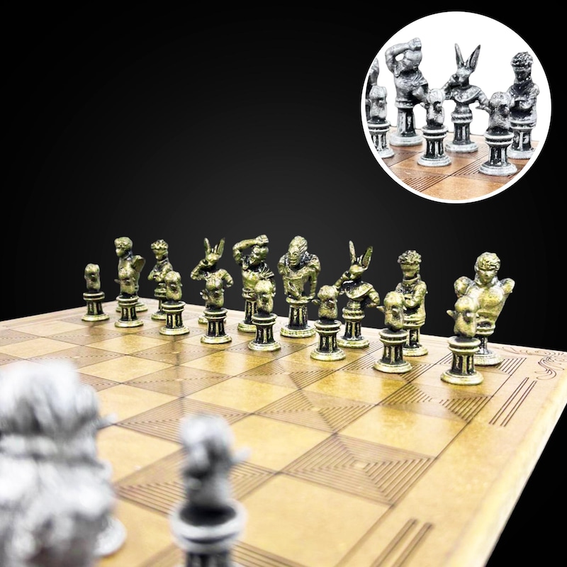 Indian Chess Set - Etsy