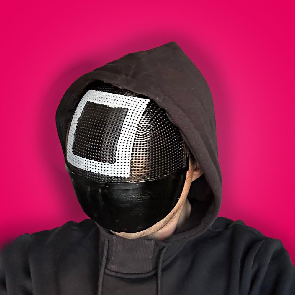 Squid Square, Triangle, Circle Mask - Guardian Mask Party Game Mask ...