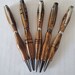 Custom Made Hand Turned Pens - Etsy
