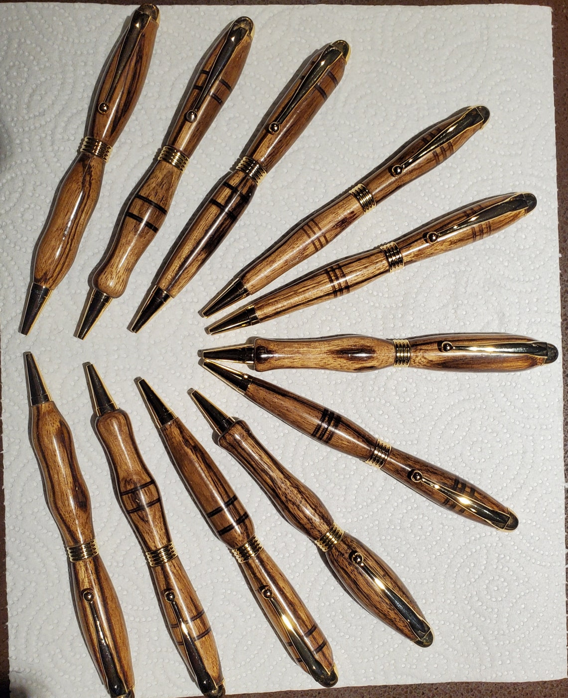 Custom Made Hand Turned Pens - Etsy