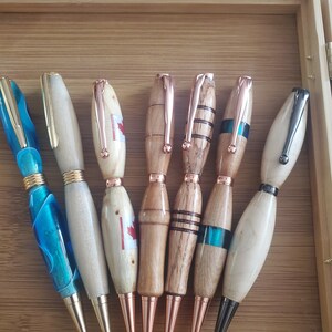 Custom Made Hand Turned Pens - Etsy