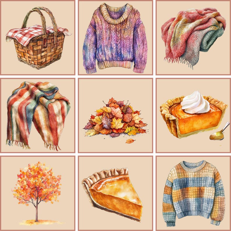 Autumn Clipart | Png Transparent Background | Commercial Use Svg ...