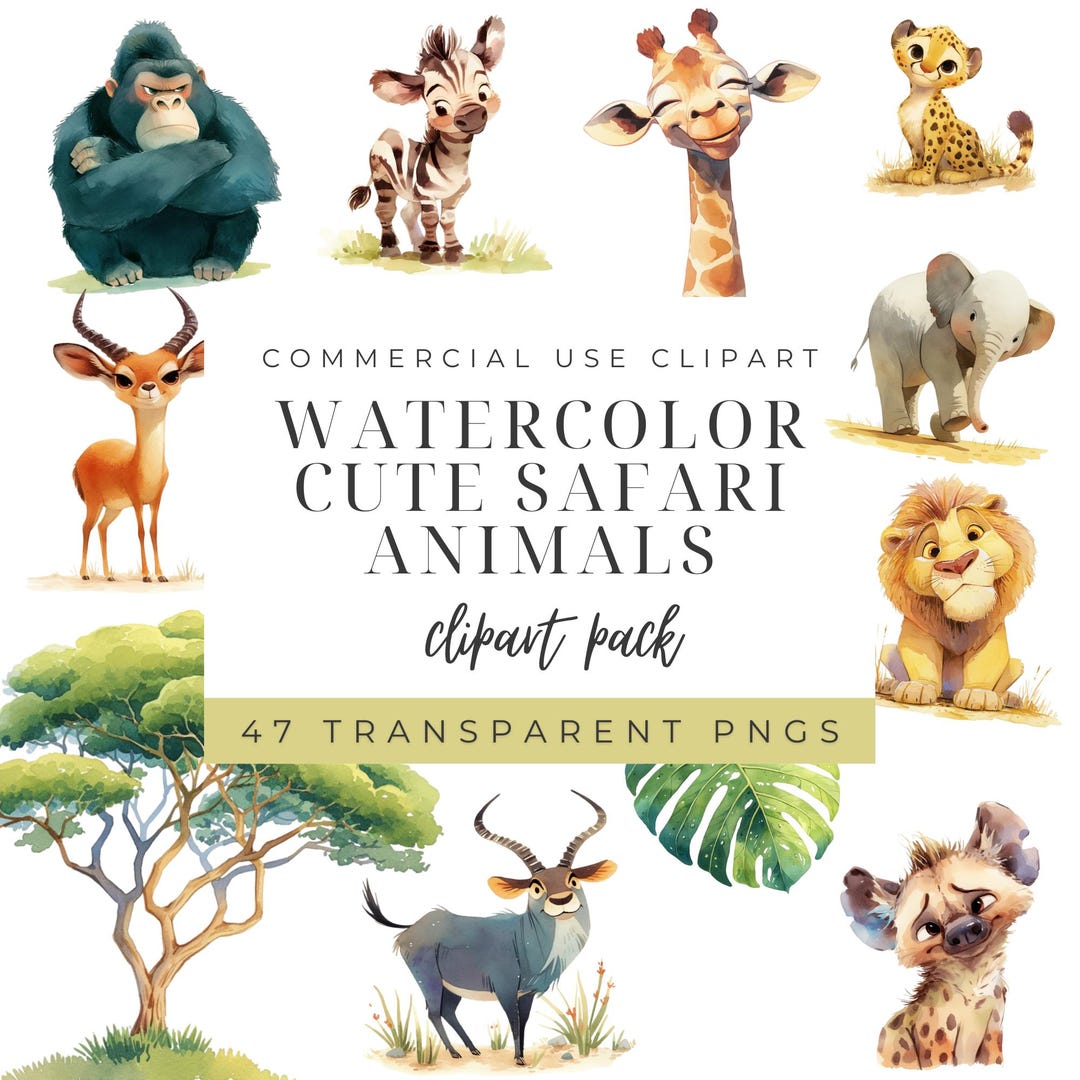 Safari Clipart | Png Transparent Background | Commercial Use Svg ...