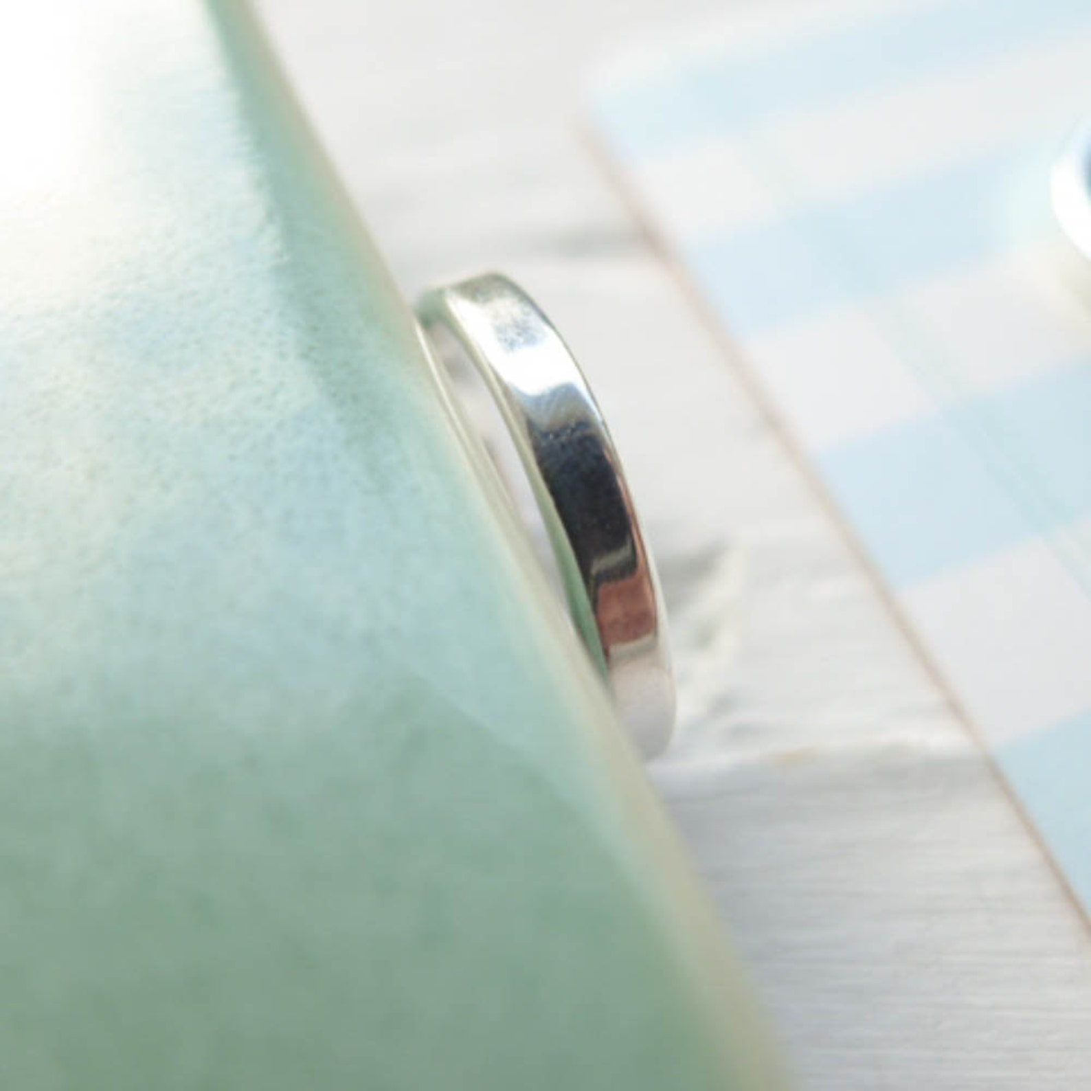Stamping Rings in 3mm Blanks Sterling Silver for Handstamping and ...